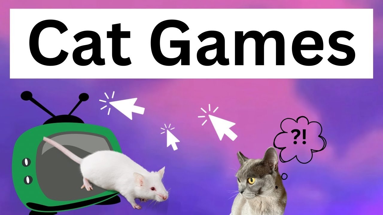 Moving Click Mouse 🖥️ | Cat Games | Video for Cats | Cat TV (2023 ...