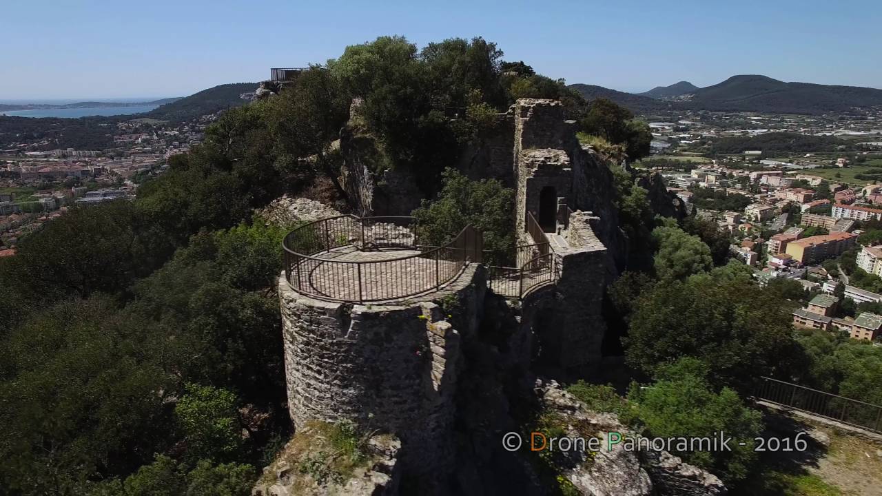 Chateau de Hyères 4k - YouTube