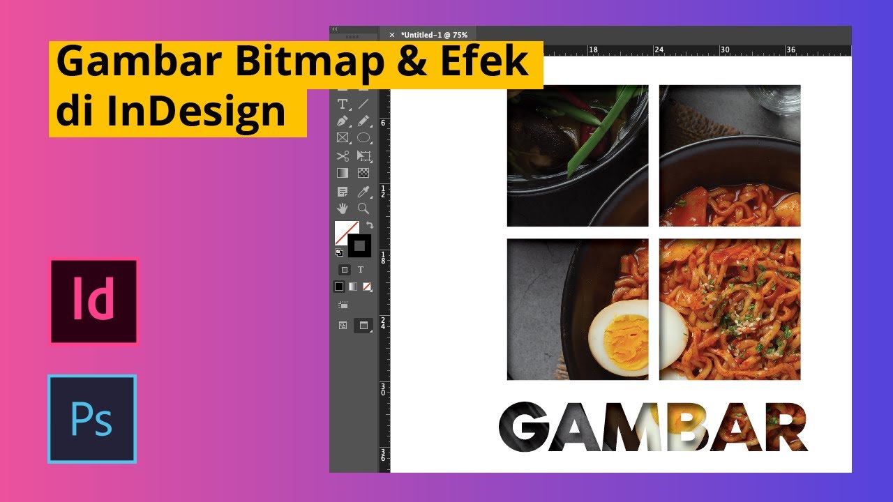 Memasukkan Gambar (Bitmap) dan Menambahkan Efek Gambar di Adobe ...