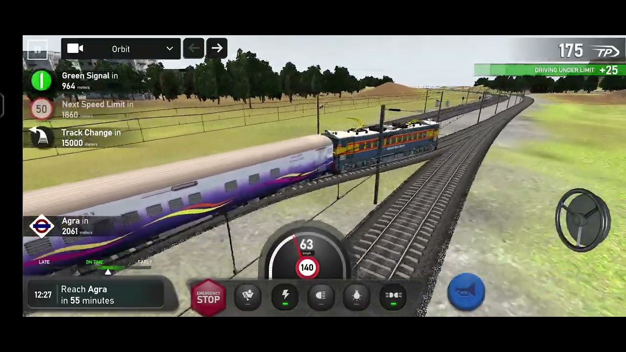 Mathura Dham junction to Agra cantt railway station beautiful journey 😍 ...