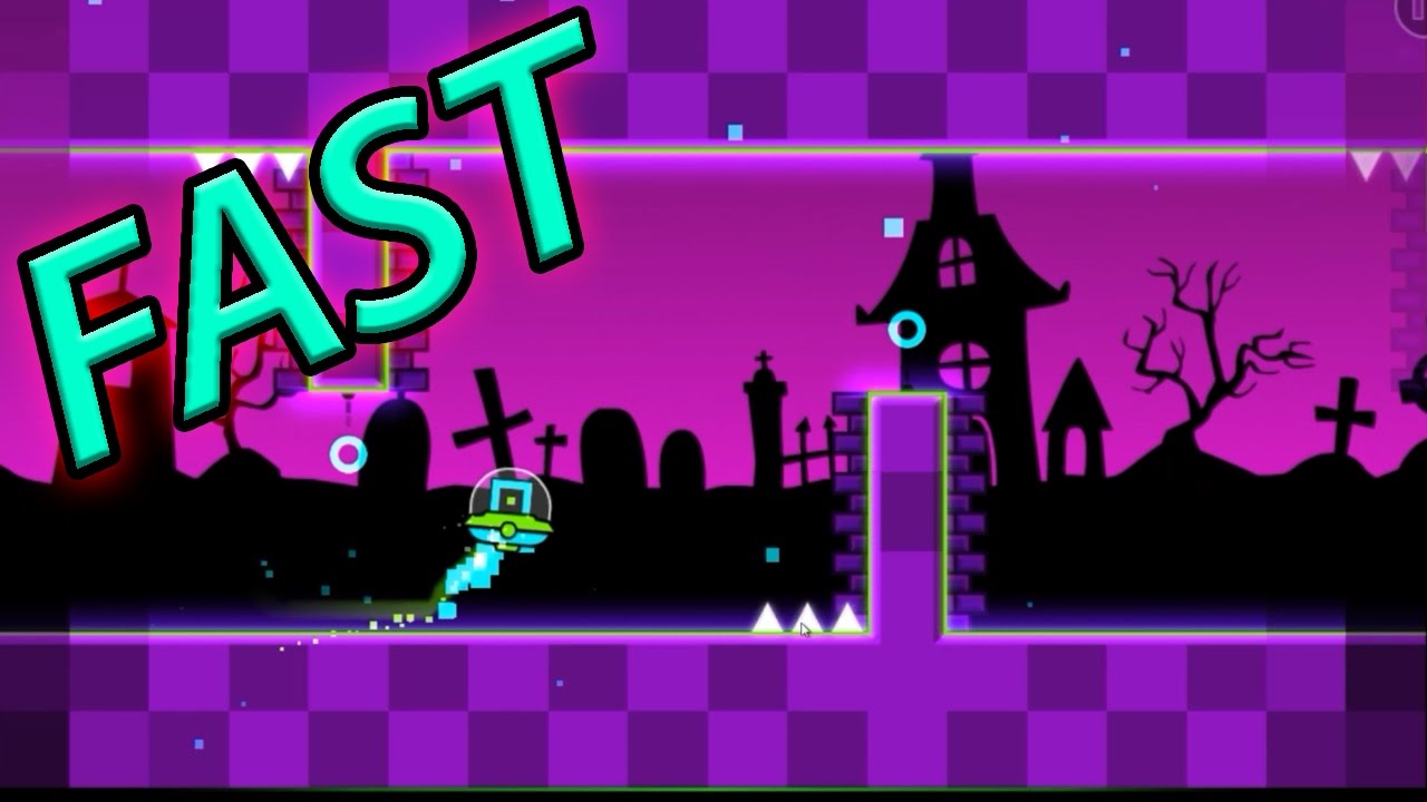 FAST Geometry Dash World All Levels 1-10 - YouTube