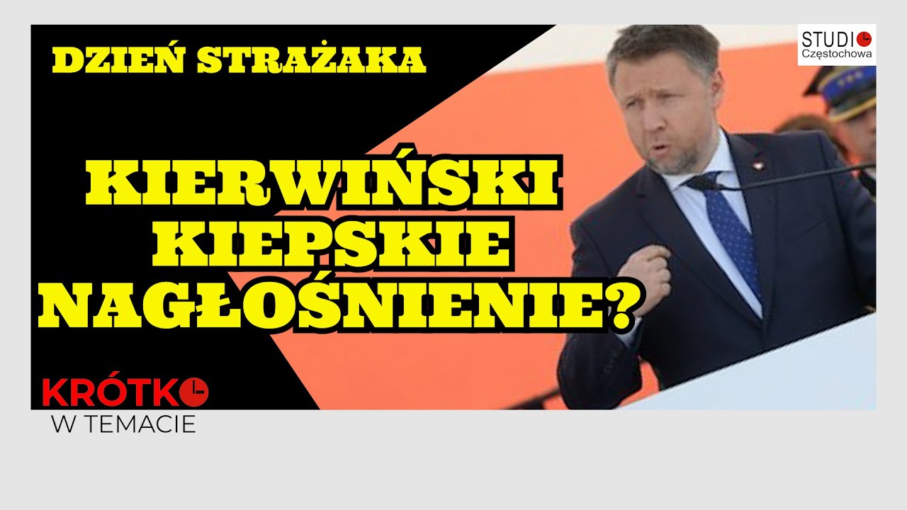 Kierwiński pijany? Złe nagłośnienie? Dzień Strażaka 4.05.24 - YouTube