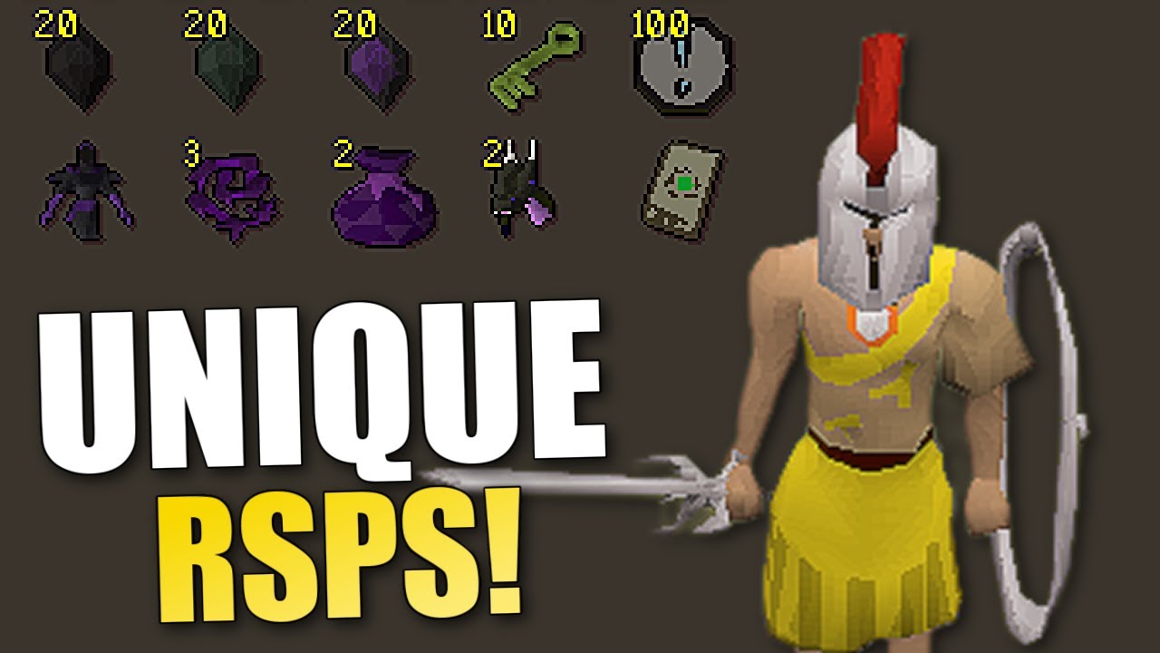 I'VE FOUND A VERY UNIQUE RUNESCAPE PRIVATE SERVER! | RSPS REVIEW! (HUGE ...
