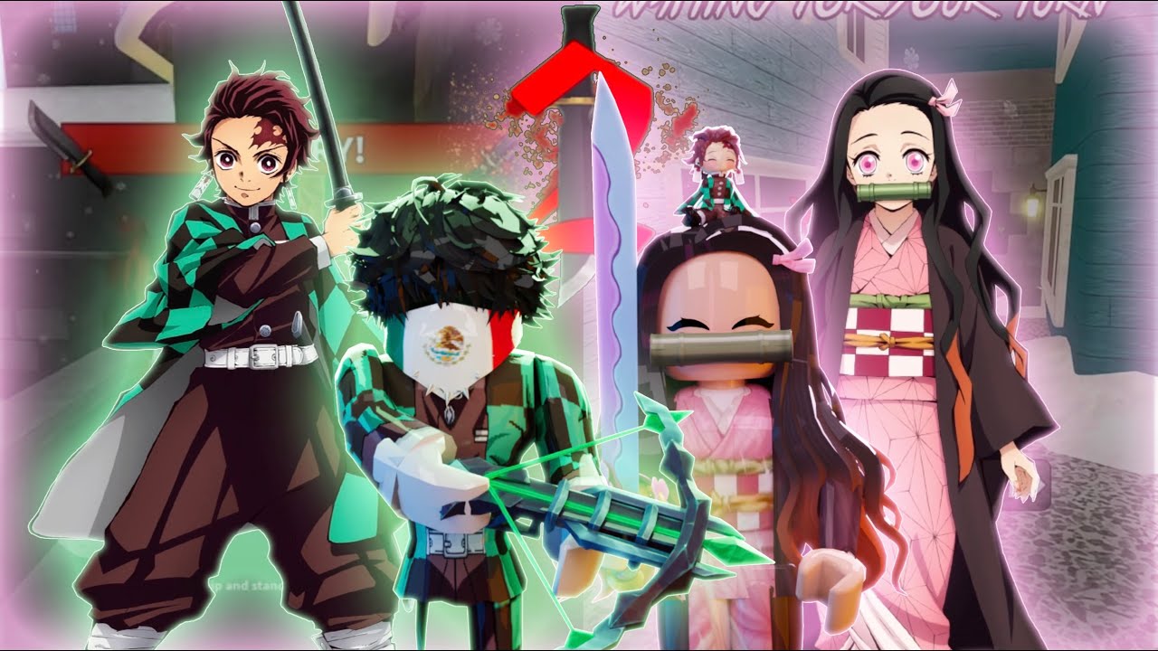 Playing MM2 as Tanjiro & Nezuko! Demon Slayer… (Murder Mystery 2) - YouTube