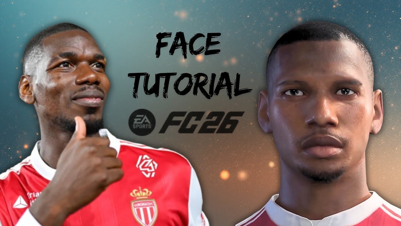 Create Paul Pogba face - FC26 - YouTube