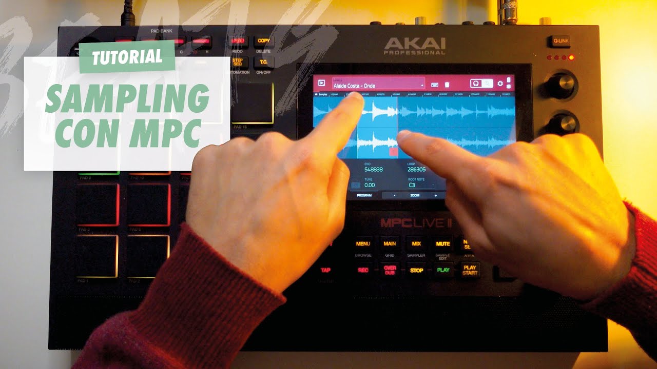 Tutorial: Sampling con Akai MPC in italiano - YouTube