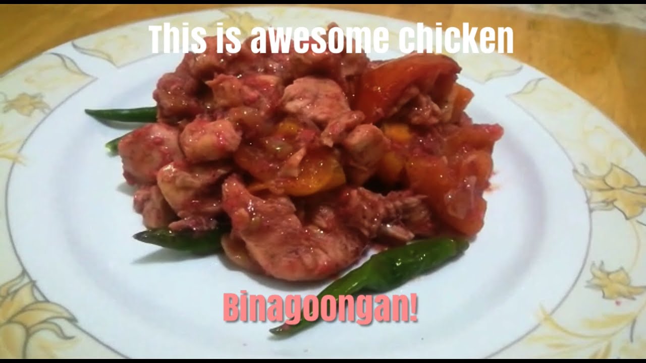 Binagoongang Manok | Quick and easy - YouTube
