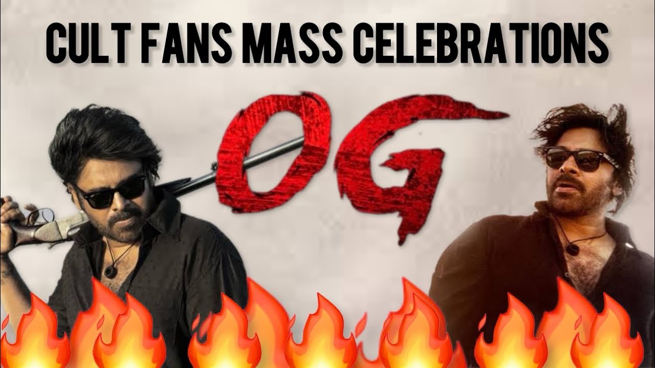 OG Movie Response || Cult fans || mass celebrations || Pspk || power ...