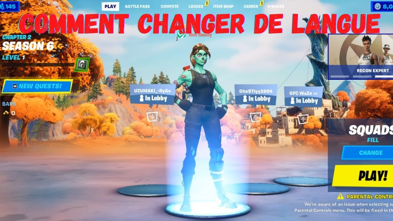 TUTO COMMENT METTRE LE JEU EN FRANÇAIS OU ANGLAIS (changer de language ...