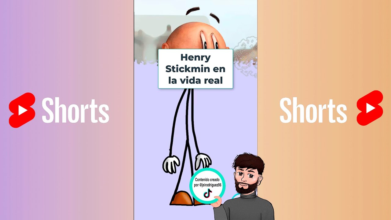 Así se vería Henry Stickmin en la vida real 😆🤭 #shorts - YouTube
