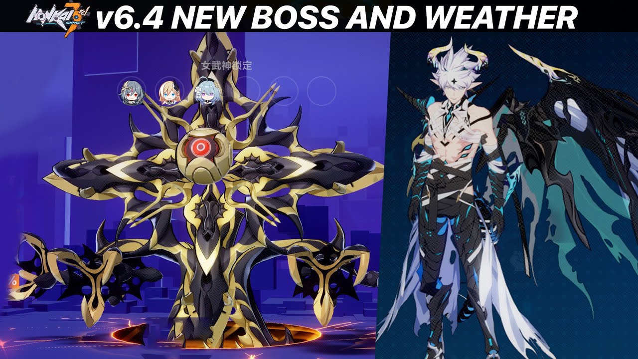 Honkai 6.4 New Boss - SSS Husk Regisvine, Diabolic Kevin and New ...