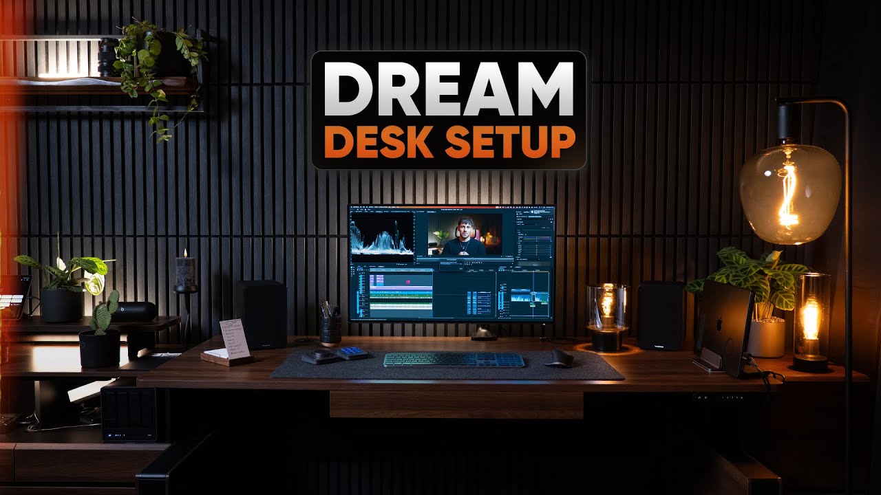 My 2025 Ultimate Dream DESK SETUP - YouTube