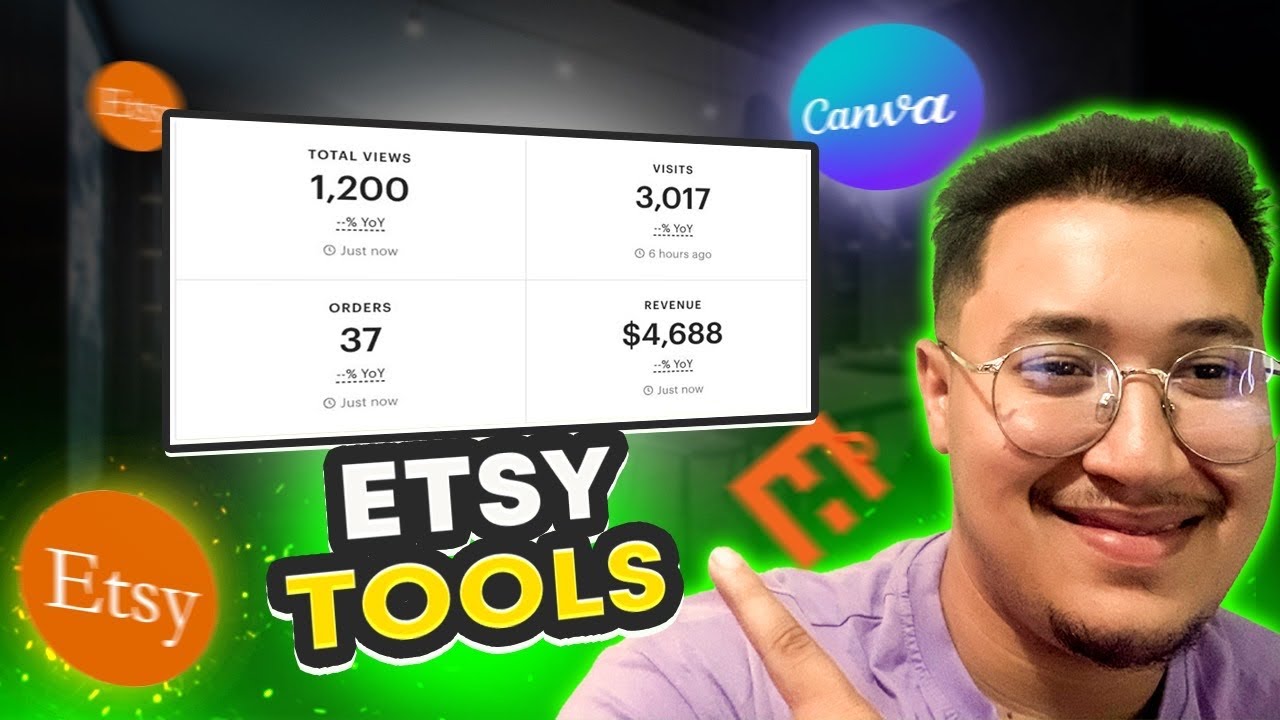 3 Etsy Tools لي خلات المتجر ديالي ناجح(Etsy Store) - YouTube