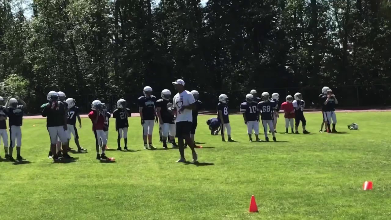 Coquitlam minor football game ready 2018 - YouTube