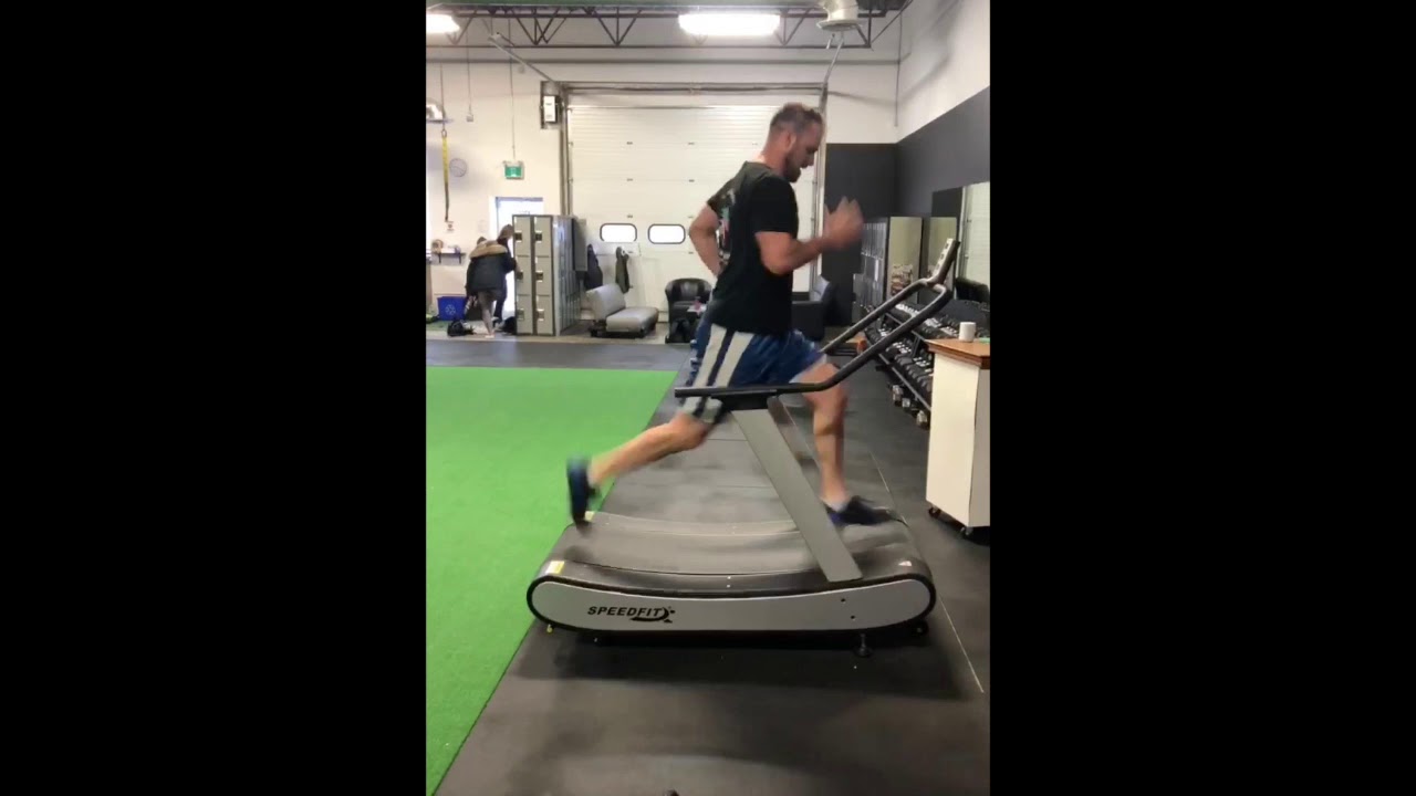 Speed-Fit Curve Treadmill Sprints - YouTube