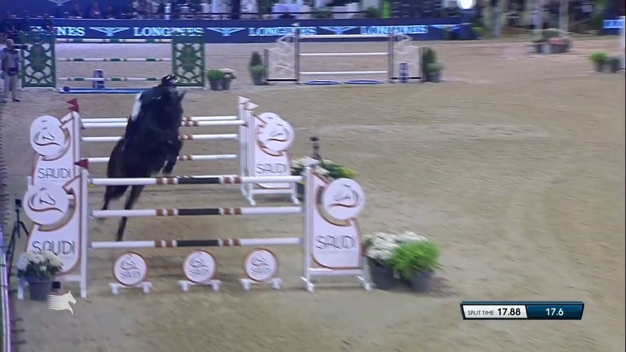 Michael Pender's Winning Jump Off In The LGCT Grand Prix of Riyadh ...