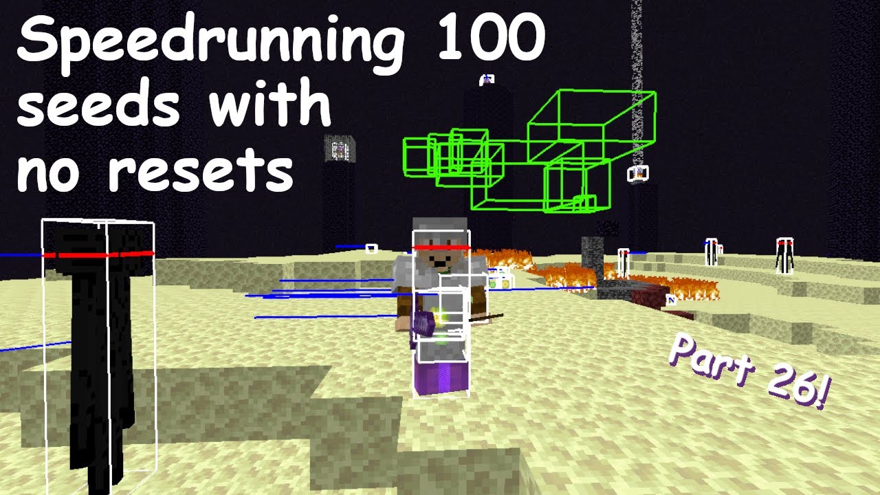 Minecraft Speedrunning: 100 seeds, no resets | Road To 10K (Part 26 ...