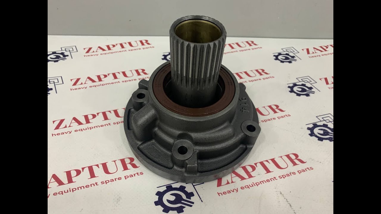 JCB 20/925552, 20/950807 TRANSMISSION OIL PUMP [ZAPTUR] - YouTube