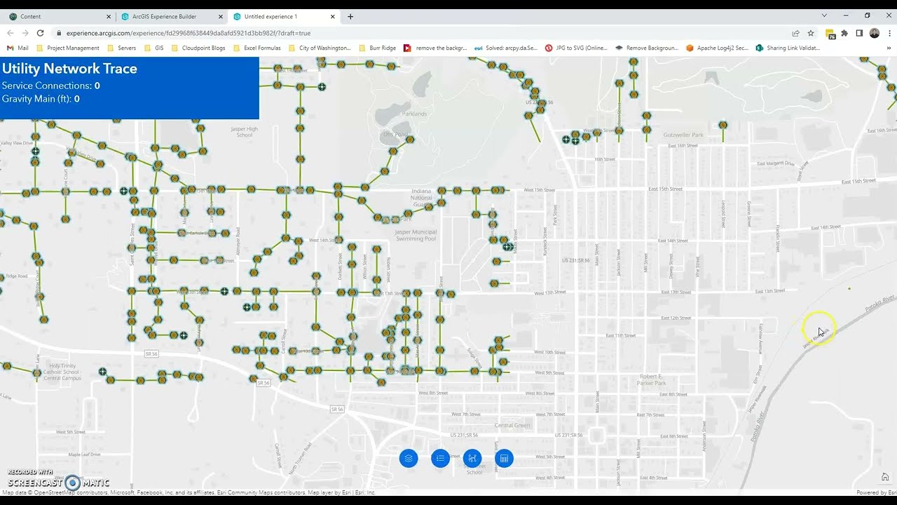 Creating an Experience Builder Project for Utility Network Tracing ...