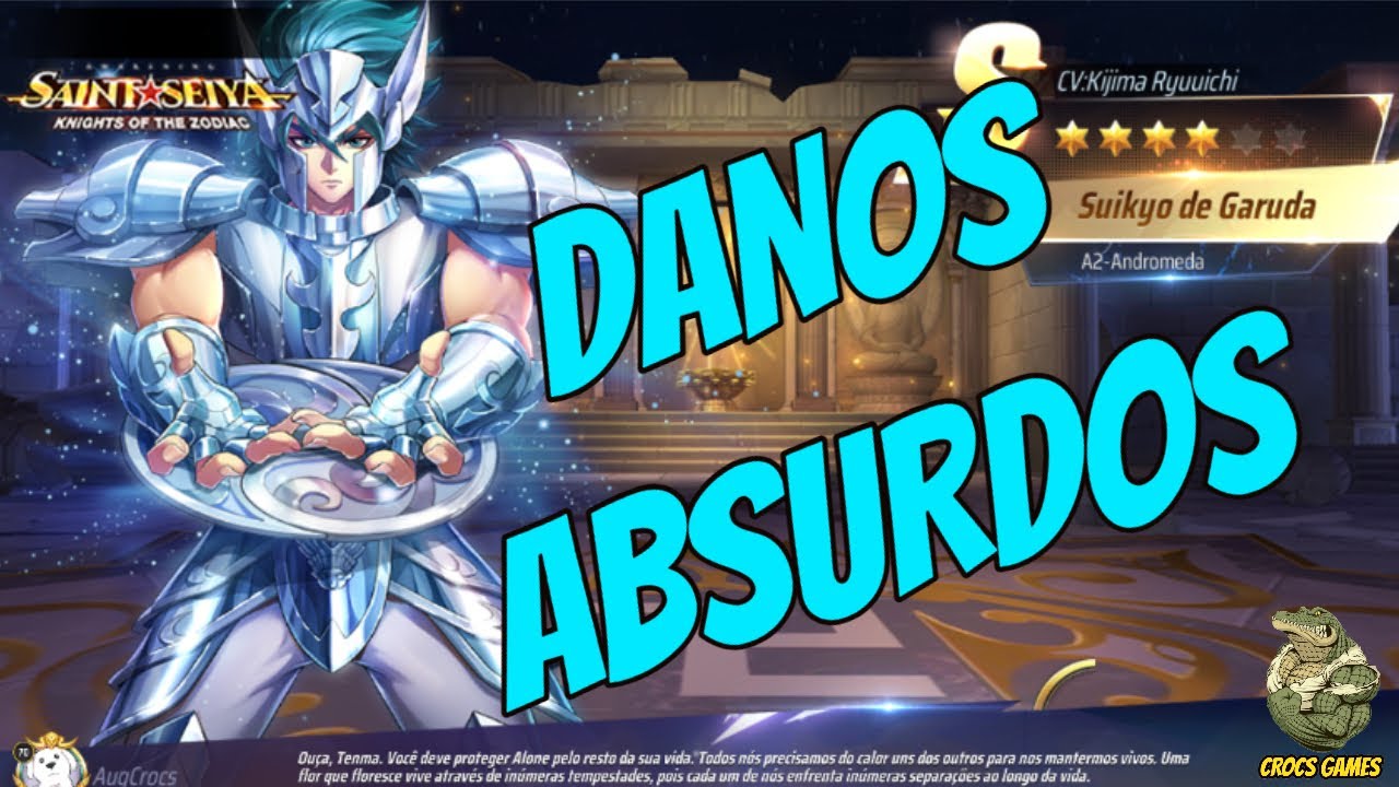 SUIKYOU DE GARUDA- COMO EQUIPAR - SAINT SEIYA AWAKENING - YouTube