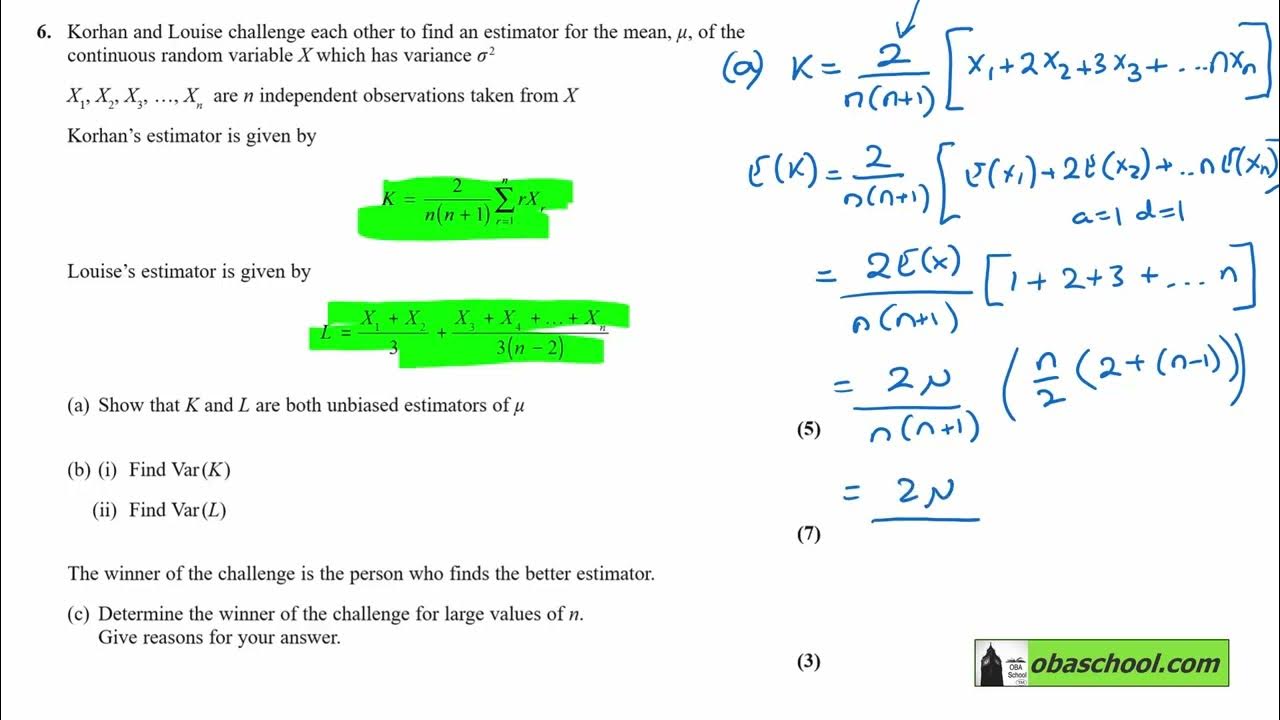 Further Statistics Past Papers Edexcel A level Past - June 2022 ...
