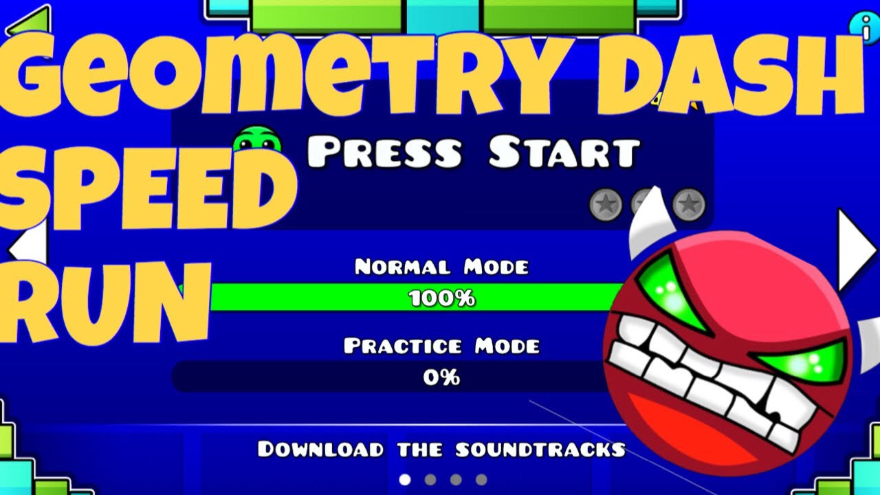 Geometry Dash Speed Run - YouTube
