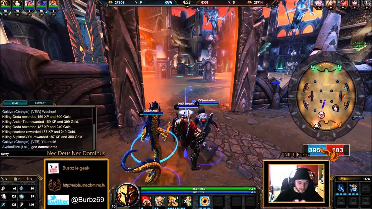 SMITE Let's Play Ares Arena Bonus Ultimate For The Win - YouTube