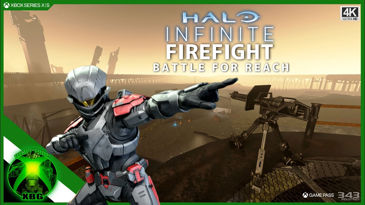 Halo Infinite - Halo Reach Map Firefight Gameplay - YouTube