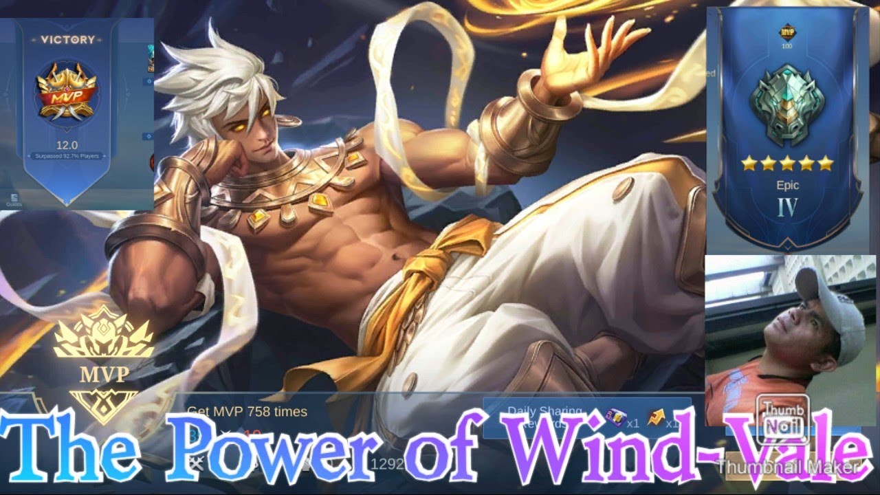 Gigil much! khaleed😂 vs Vale the wind power mage @ Mobile Legends ...