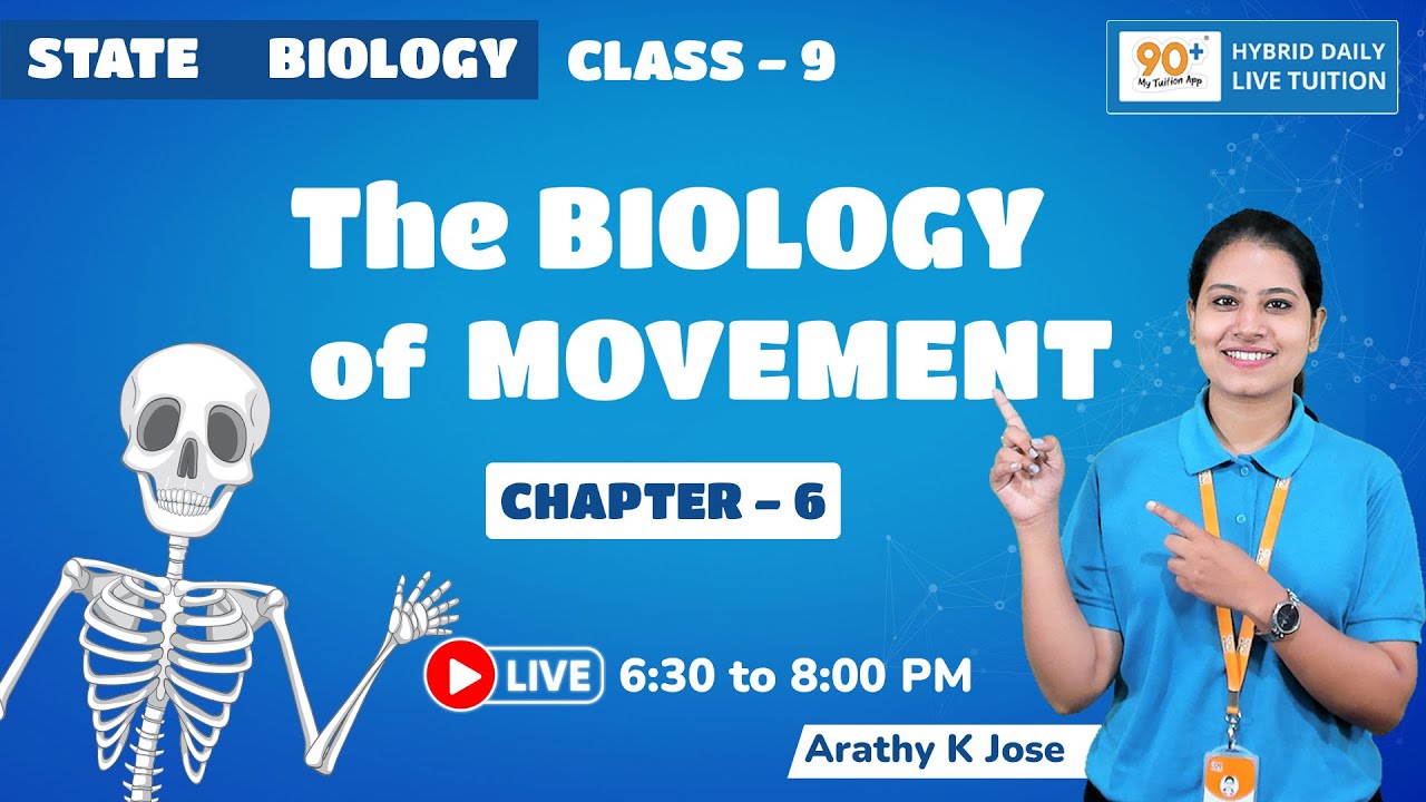 9TH STATE | BIOLOGY | CHAPTER 6 | THE BIOLOGY OF MOVEMENT | ARATHY ...