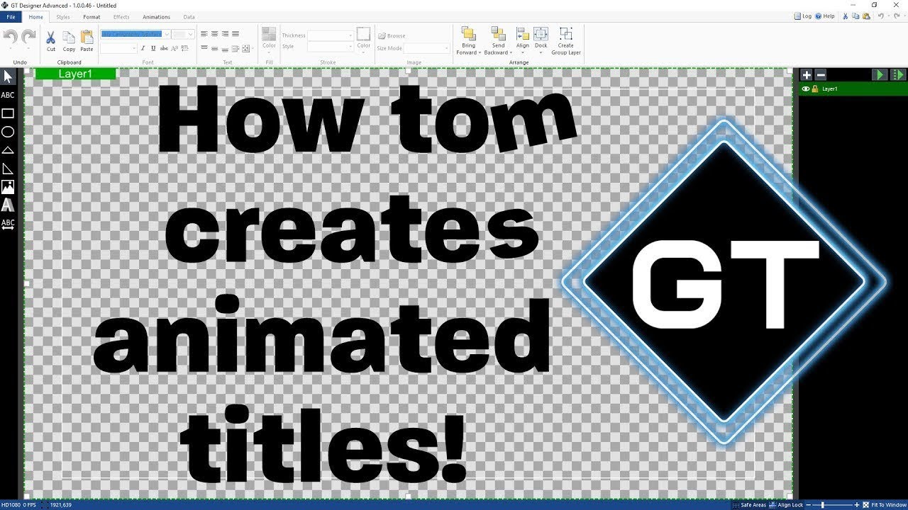 Diving Into vMix GT Title Designer... Free with vMix 22 - YouTube