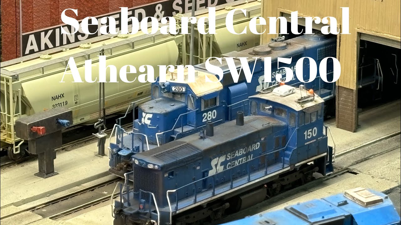 Seaboard Central - Athearn SW1500 - YouTube