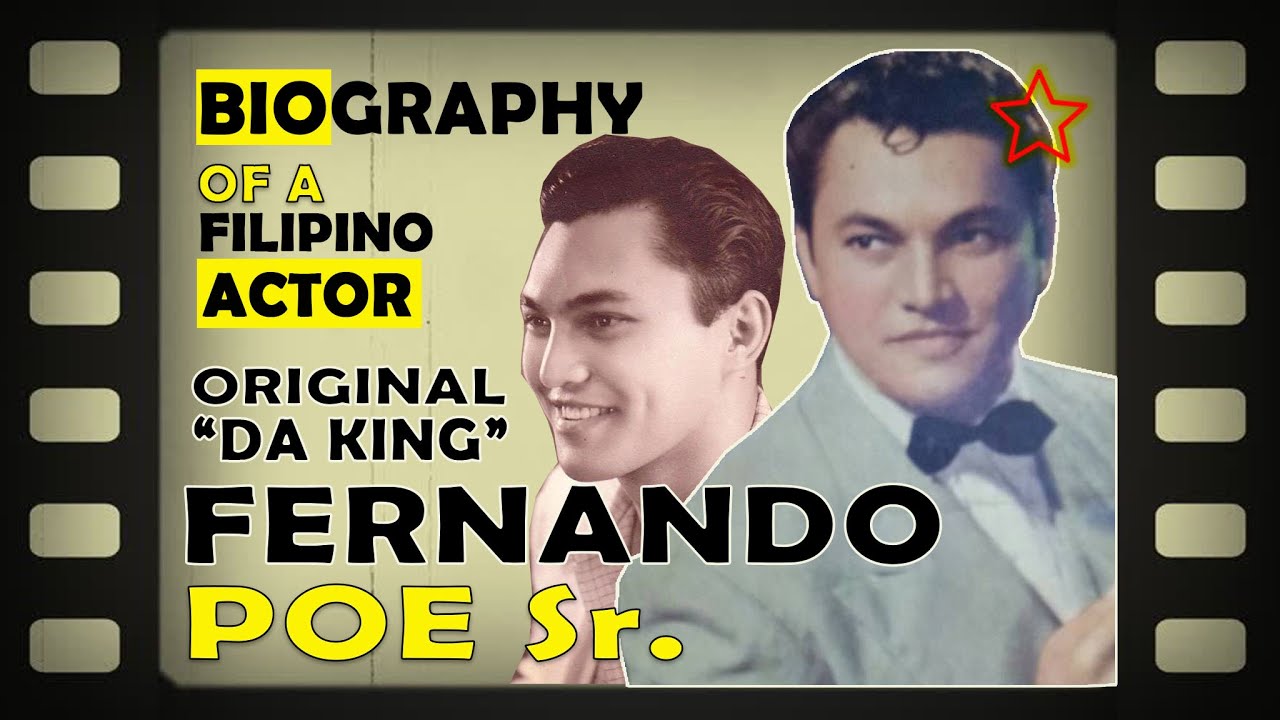 FERNANDO POE SR Biography, Original DA KING Bago si FPJ KILALANIN - YouTube