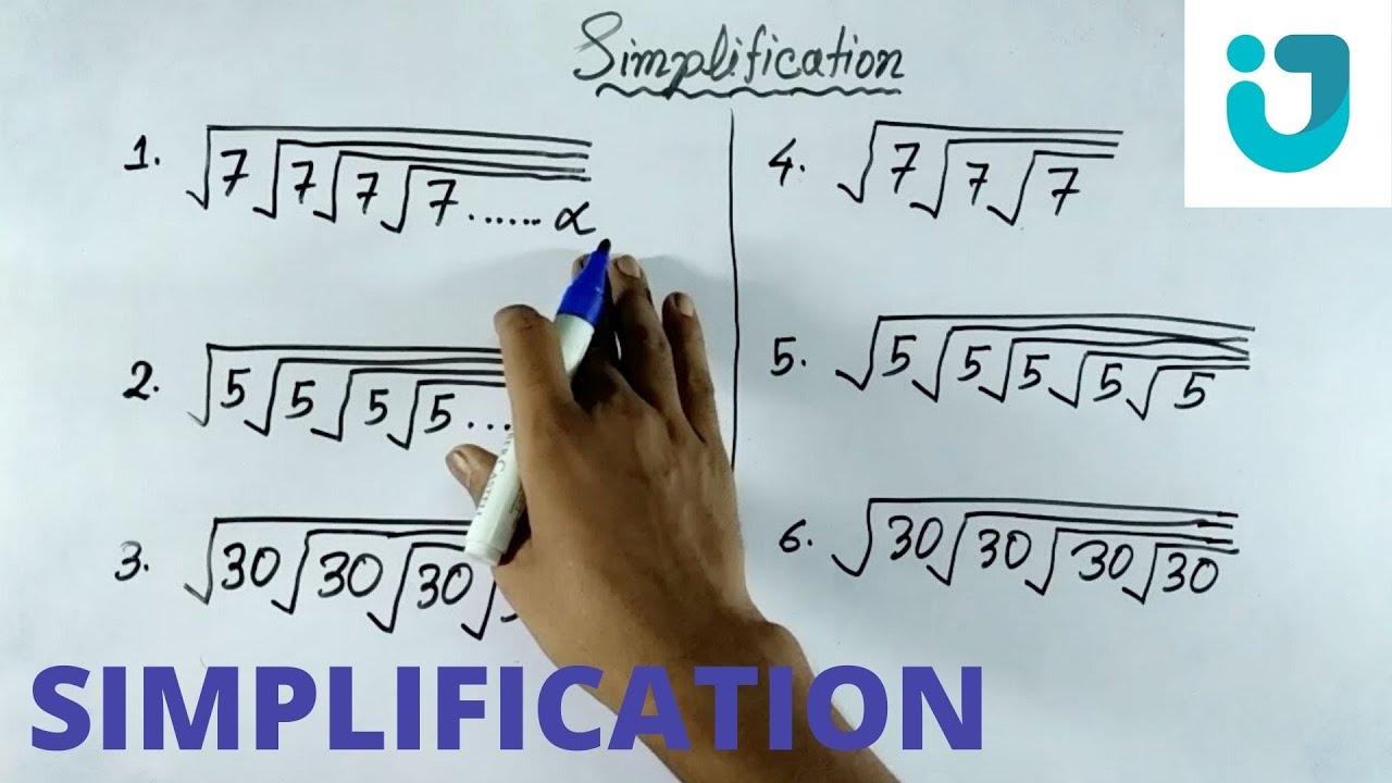 SIMPLIFICATION | Speed Revision for Group II - YouTube
