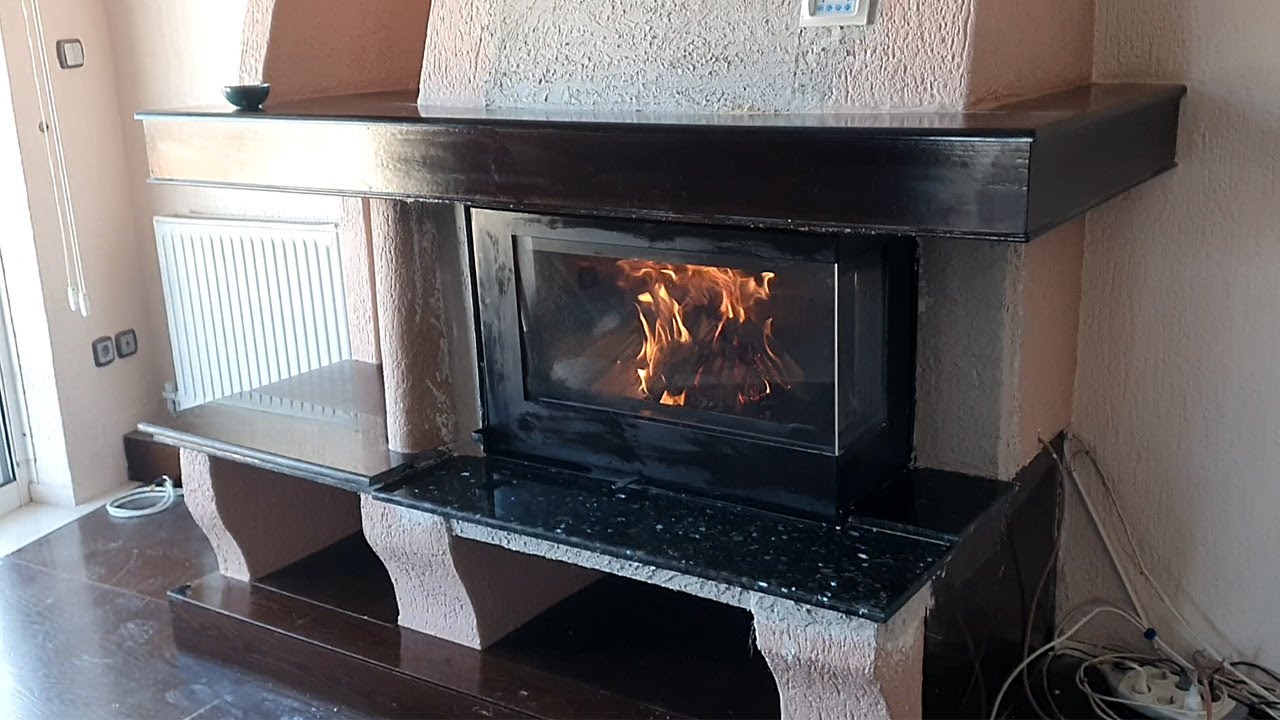 Κασέτα ενεργειακή αναβάθμιση τοποθέτηση σε τζάκι παραδοσιακό ανοιχτού ...