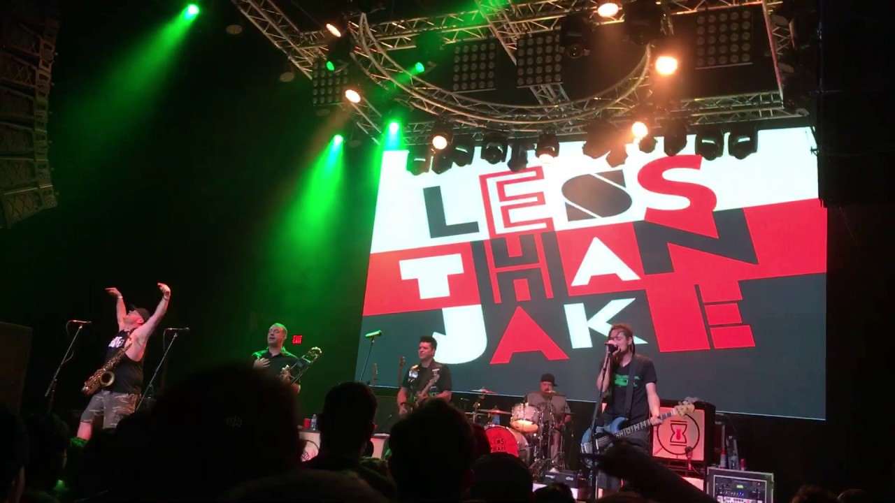 Less Than Jake: The Ghosts of Me and You (Live) Dallas TX, 01/20/2017 ...