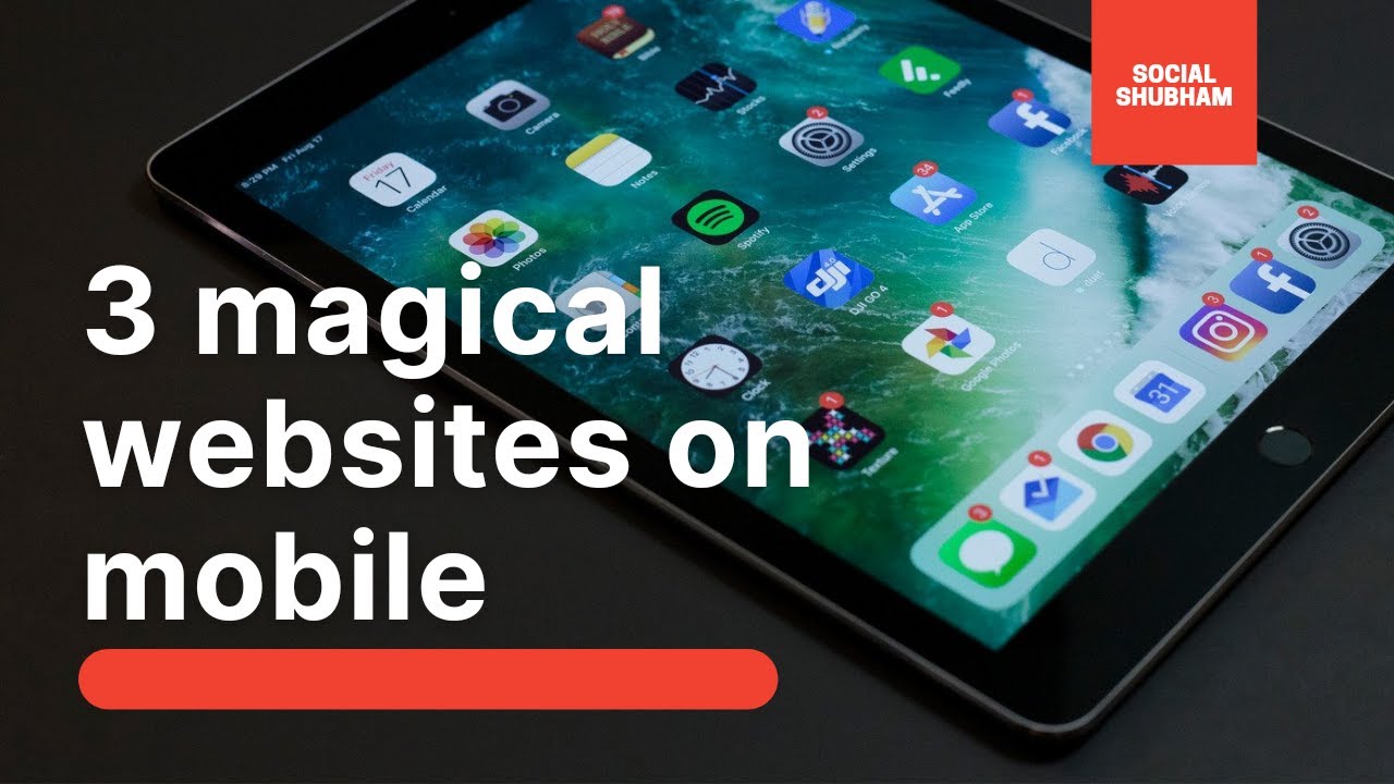 3 magic website on mobile. 3 Awesome websites. Top website. - YouTube