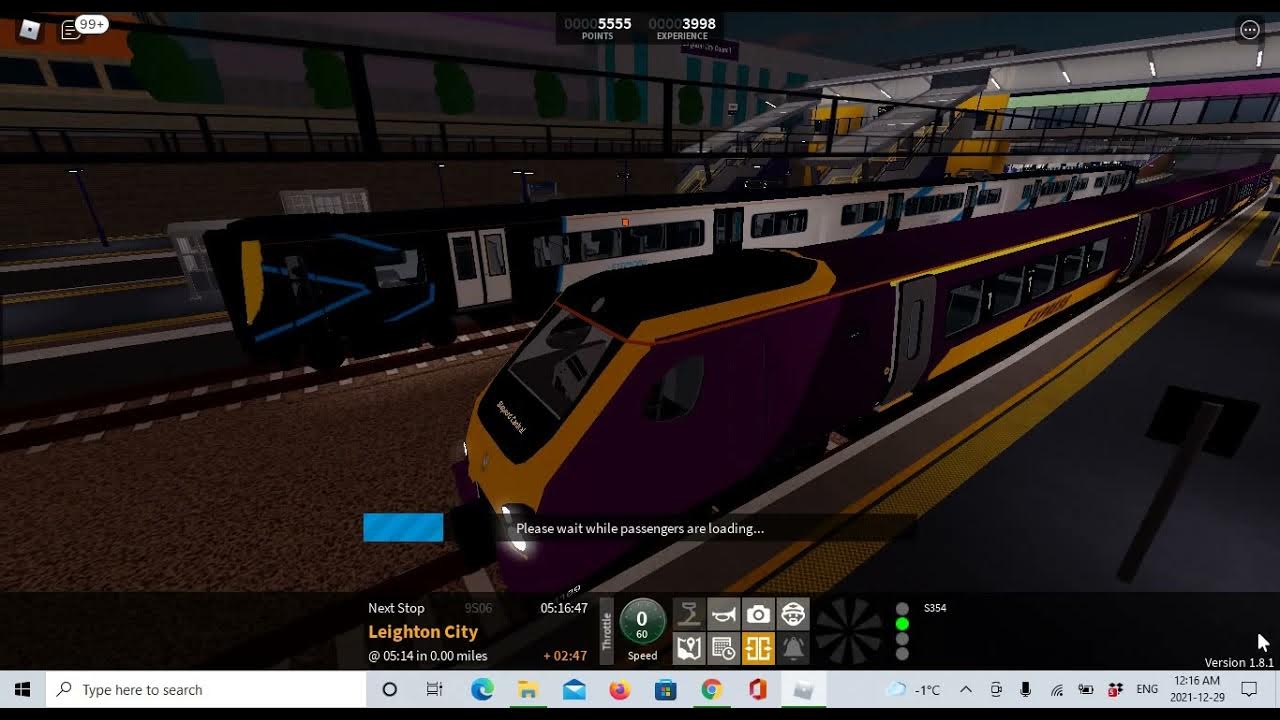 ROBLOX - SCR V1.8.1 - Class 221 - Stepford Express R081 To Stepford Central (Super Fast) - YouTube