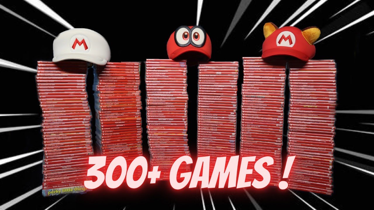 My ENTIRE 300+ Nintendo Switch Game Collection - YouTube