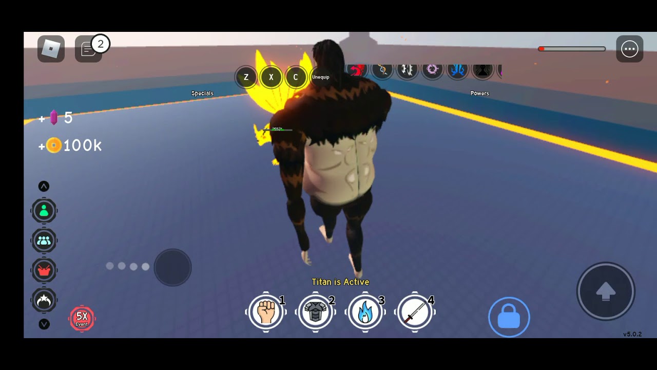 spinning beast titan | anime fighting simulator - YouTube