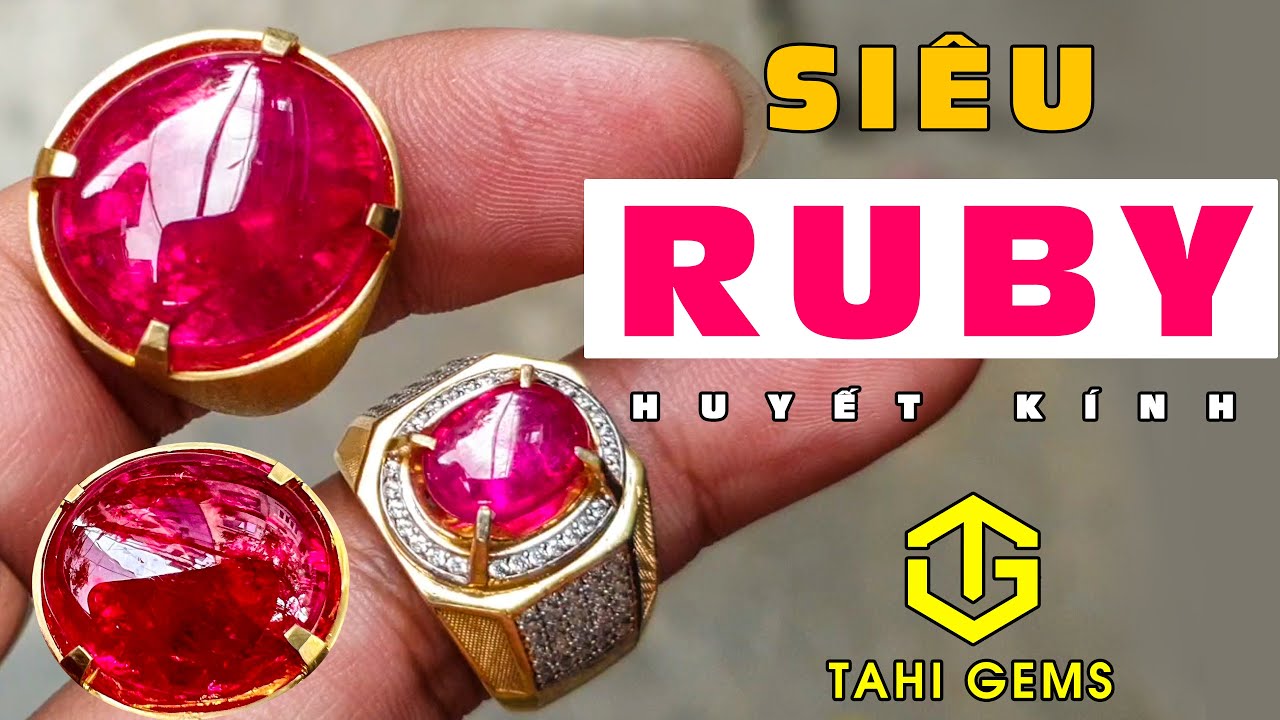 Siêu Ruby Huyết Kính - Viên Ruby Đắt Nhất Việt Nam tại TahiGems - YouTube