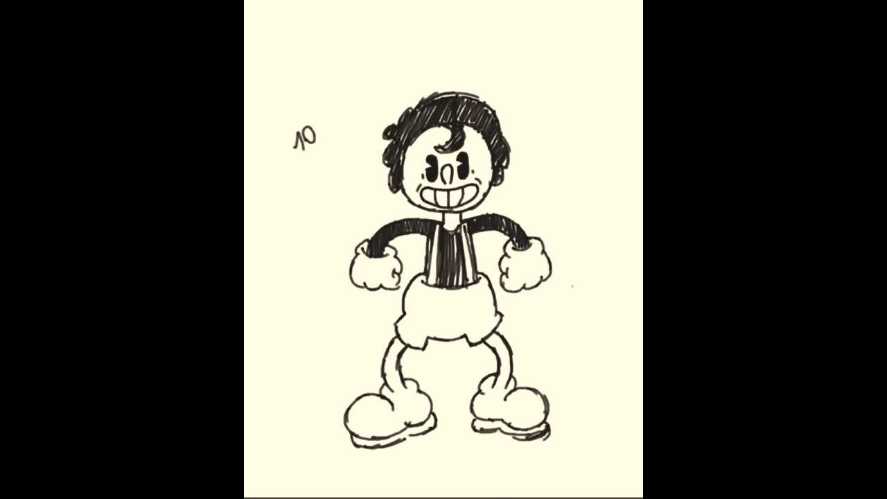 Animation practice / school project : 1930’s animation - YouTube
