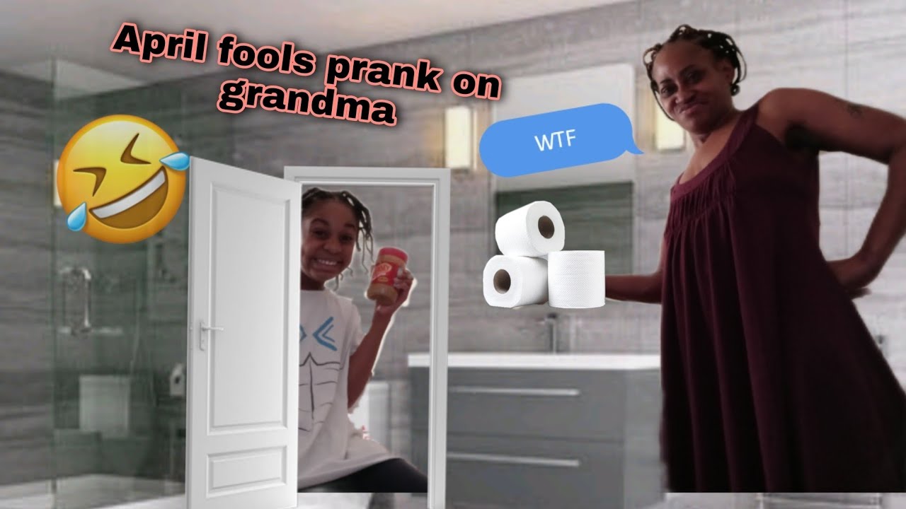 April Fools PRANK ON GRANDMA!😱😂 - YouTube