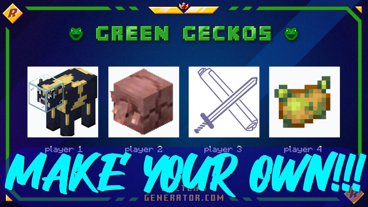 How to make a MCC rising team banner - YouTube