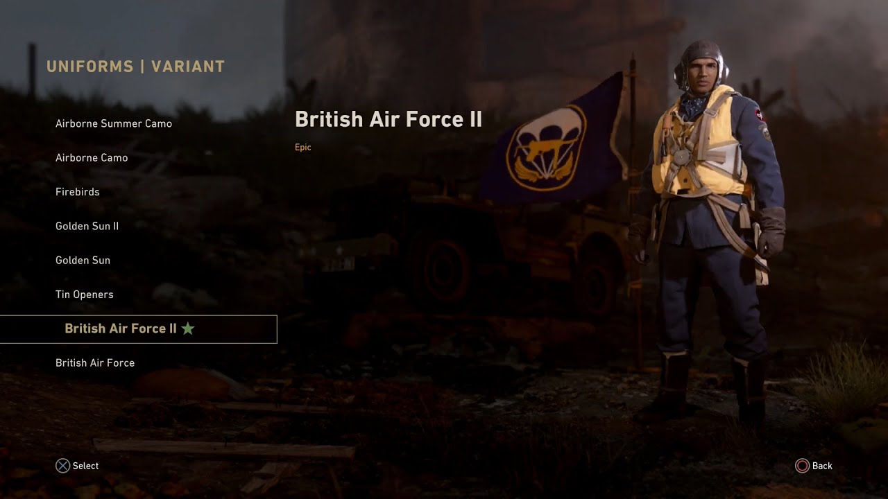 Call of Duty WW2 - All Uniforms (All Divisions) - YouTube