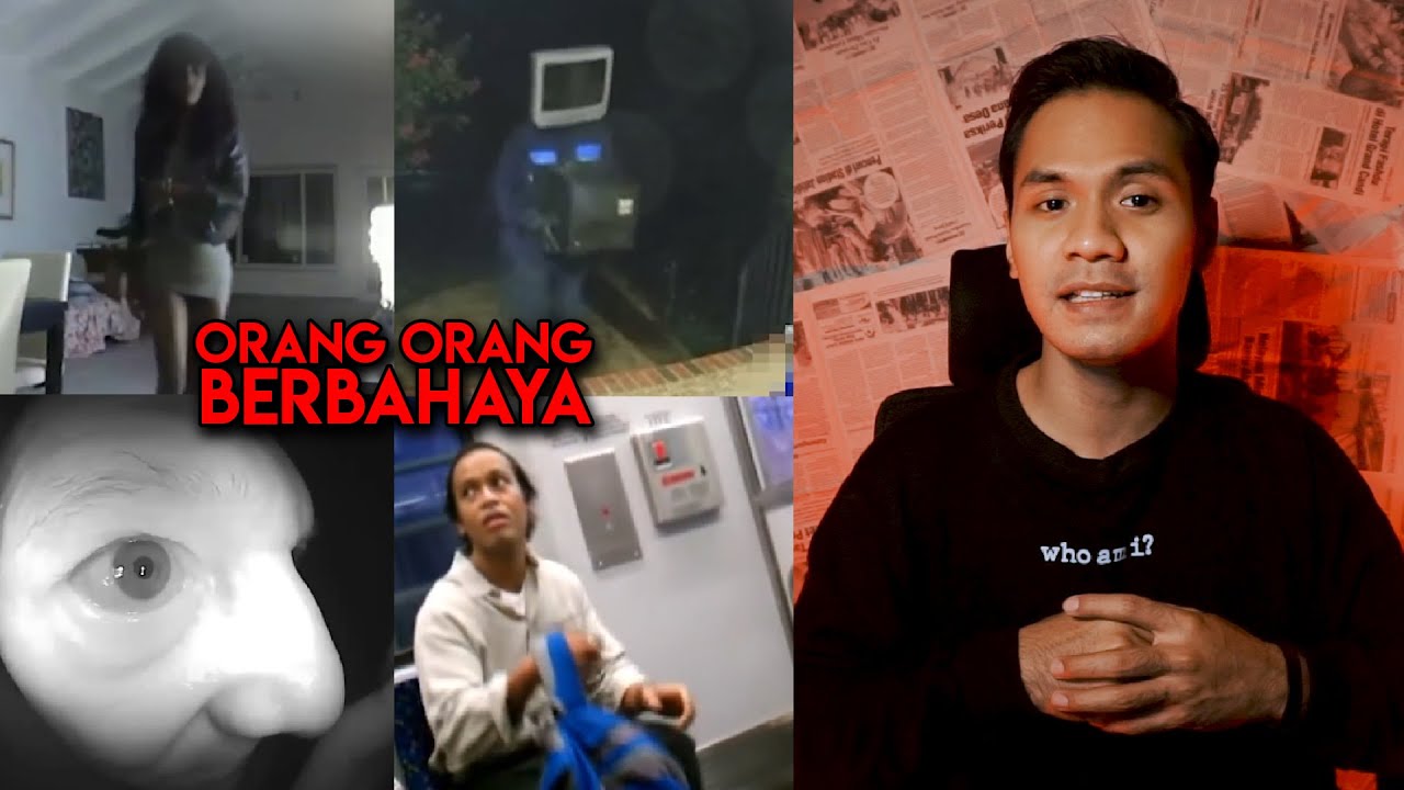 Orang Orang Aneh Yang Terekam Kamera - YouTube