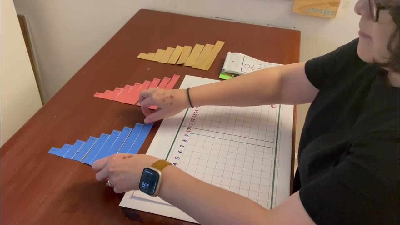 Tabla de tiras de la resta - YouTube