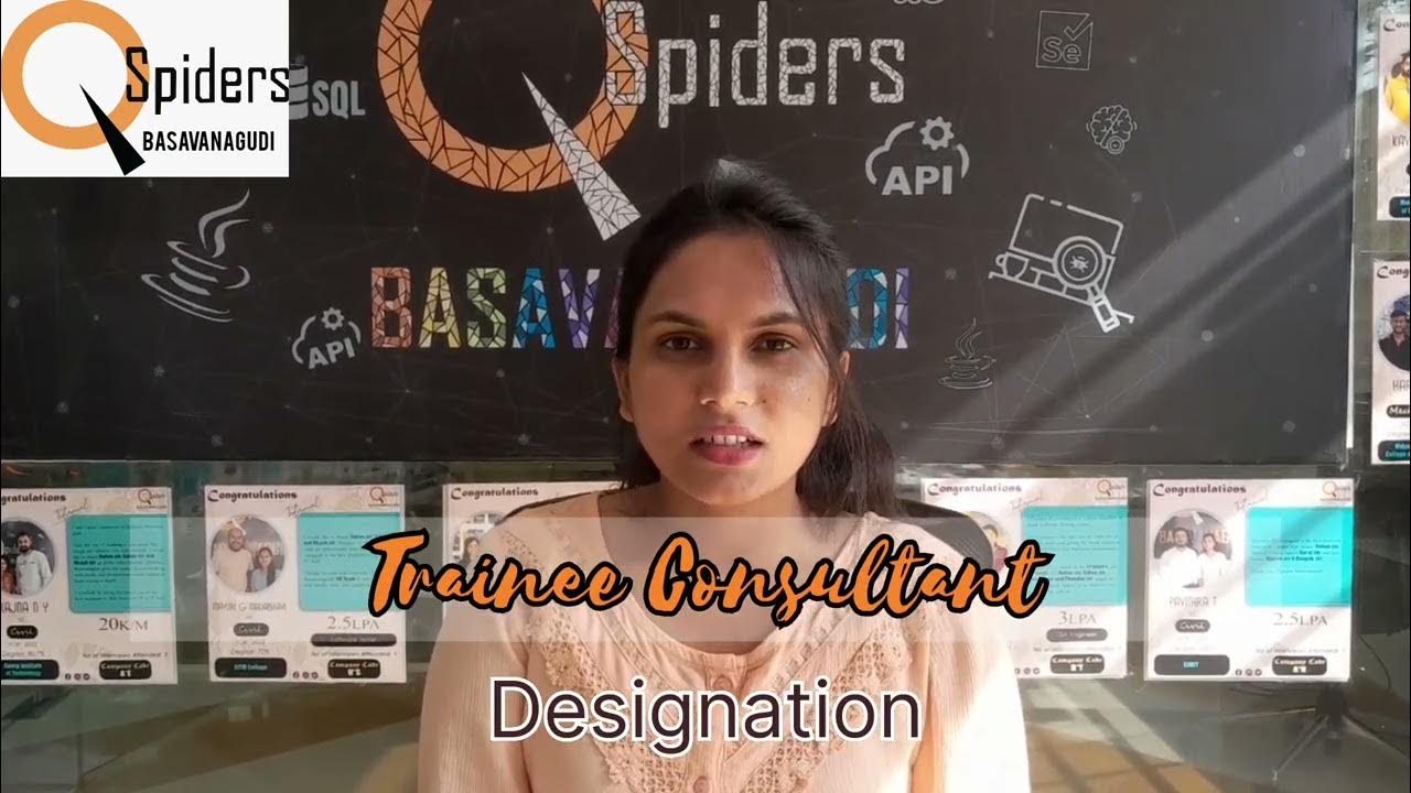 Get CERTIFIED and PLACED in top MNCs through QSpiders Basavanagudi ...