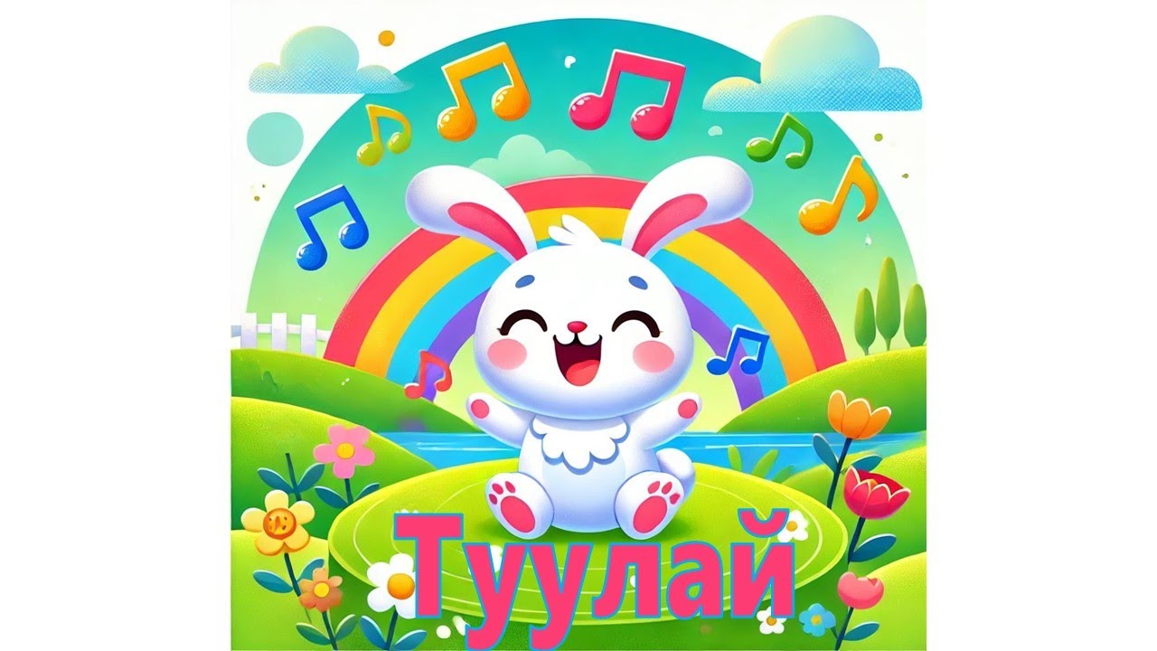 Туулай. дуу. Rabbit song. Tuulai duu. 1-3 нас. 1-3 nas. 1-3 years old ...