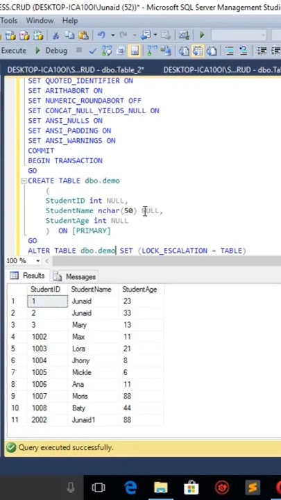 26 SQL Server - Insert data from one table to another table in SQL Server - YouTube